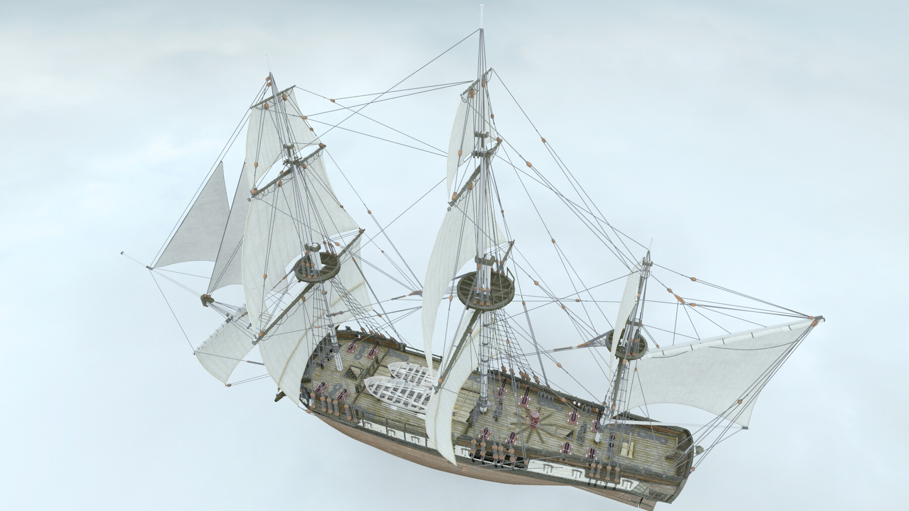 ArtStation - Frigate Undaunted | Resources