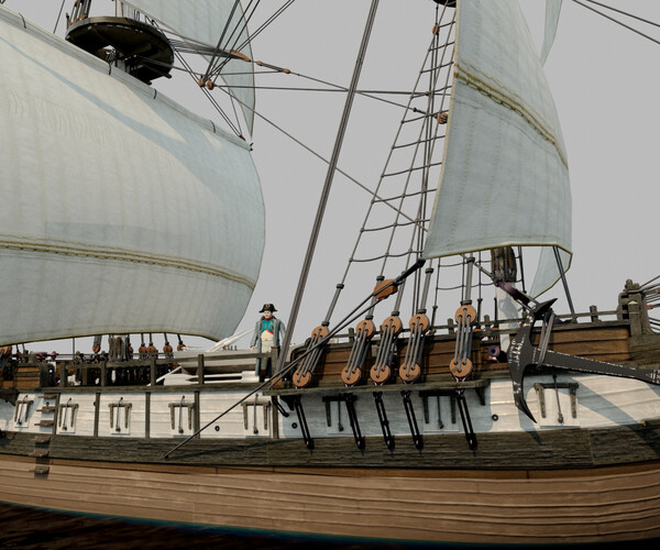 ArtStation - Frigate Undaunted | Resources