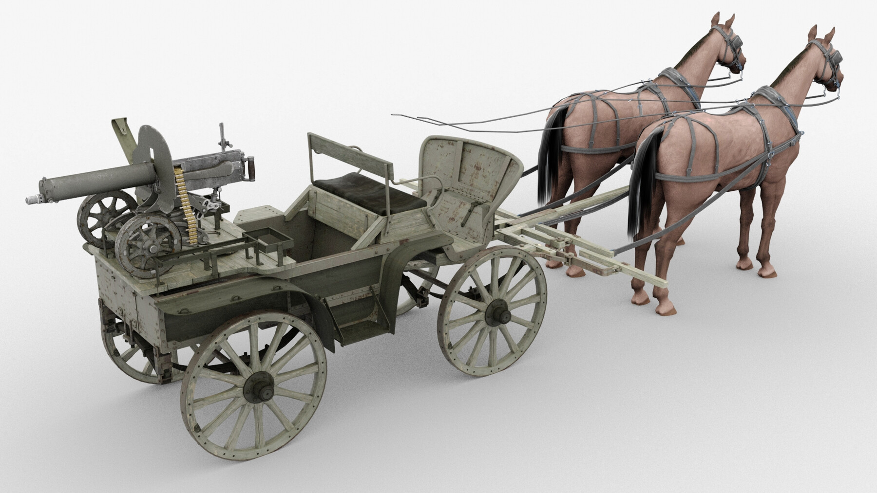 ArtStation - chariot tachanka | Resources