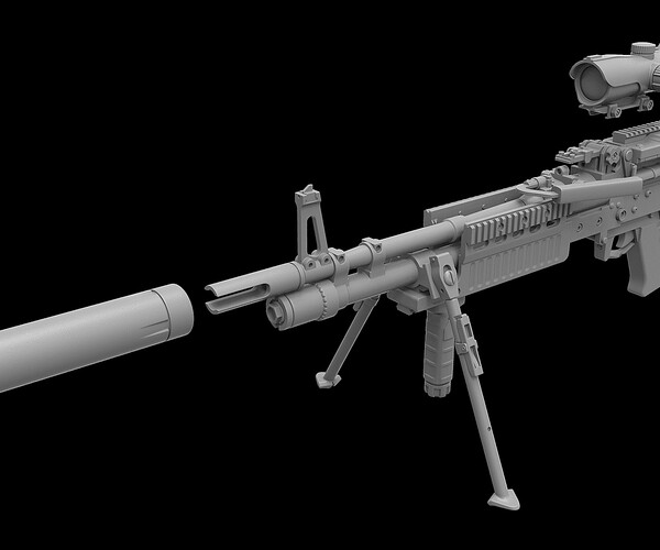 ArtStation - M60E4 | Resources