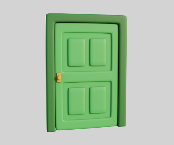 ArtStation - Cartoon Doors Collection 3 | Resources