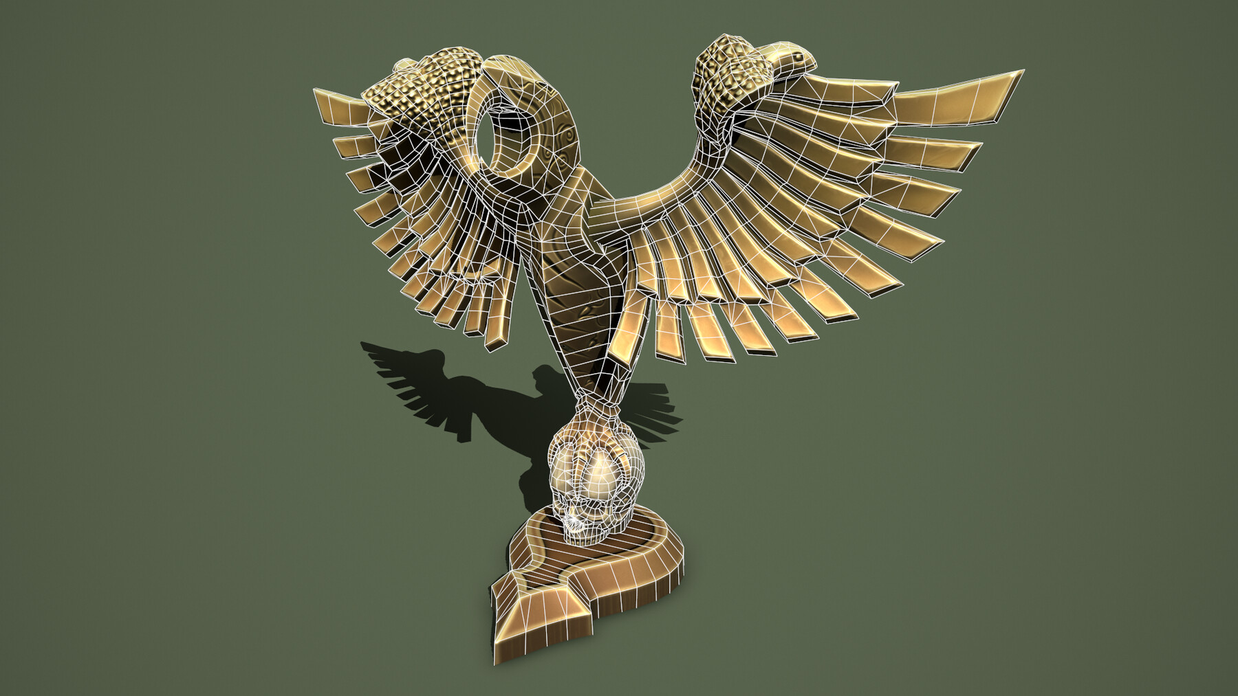ArtStation - Statue Eagle | Game Assets