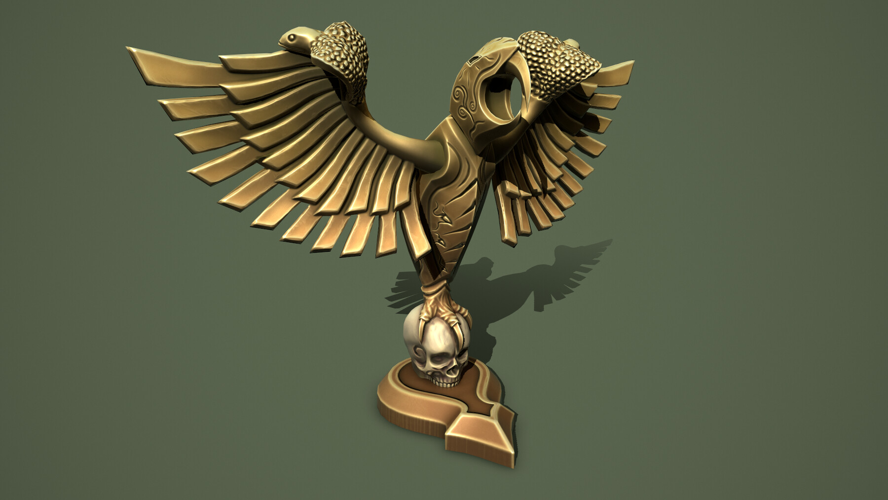 ArtStation - Statue Eagle | Game Assets