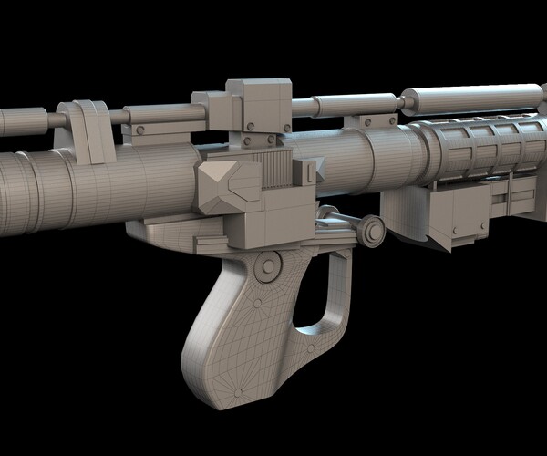ArtStation - E5 Blaster Rifle Star Wars | Game Assets