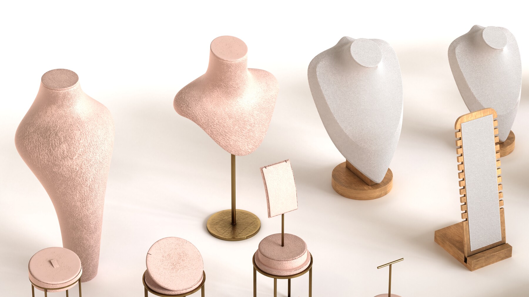 ArtStation - 42 Jewelry Stand Vol 04 | Game Assets