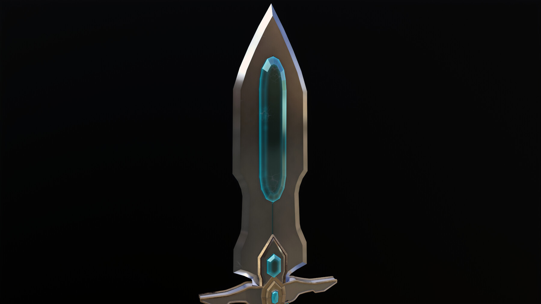 ArtStation - Stylized Low-Poly Sword | Game Assets