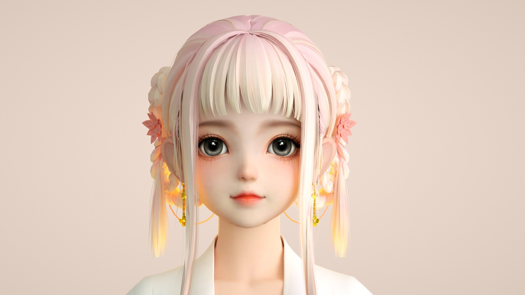 ArtStation - Cartoon Hanfu Girl | Resources