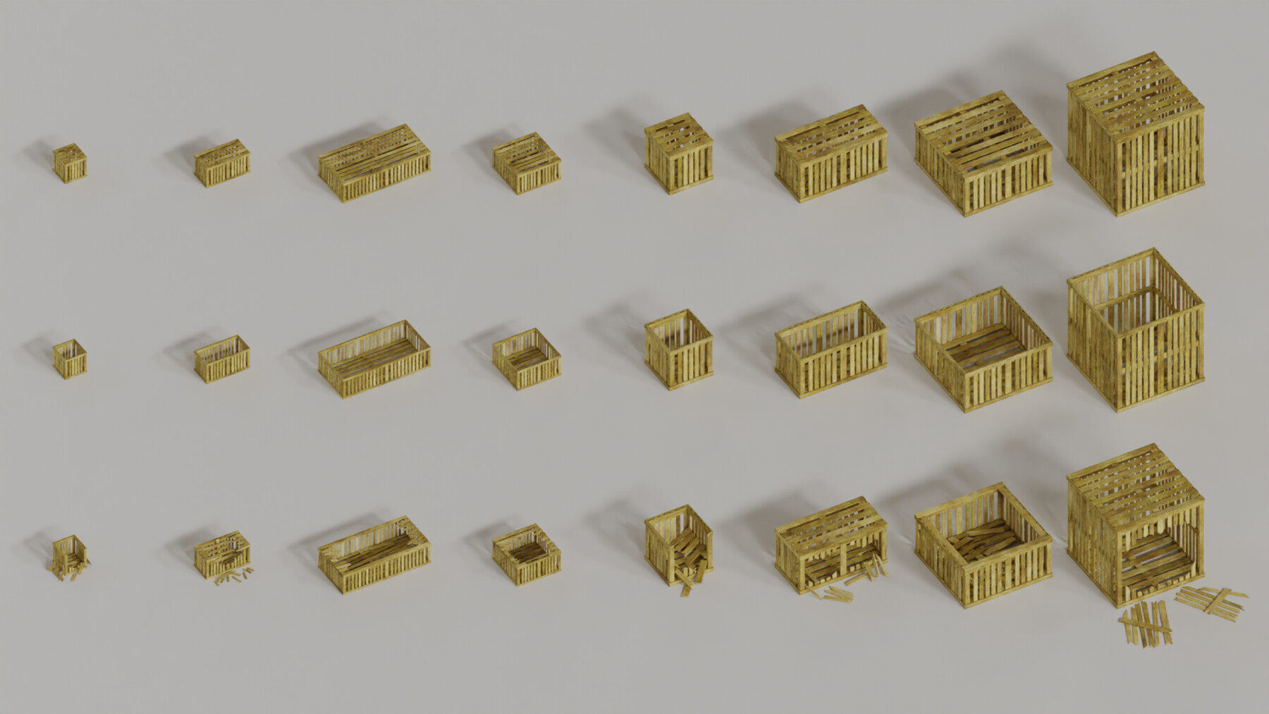 ArtStation - Crates Pack | Game Assets