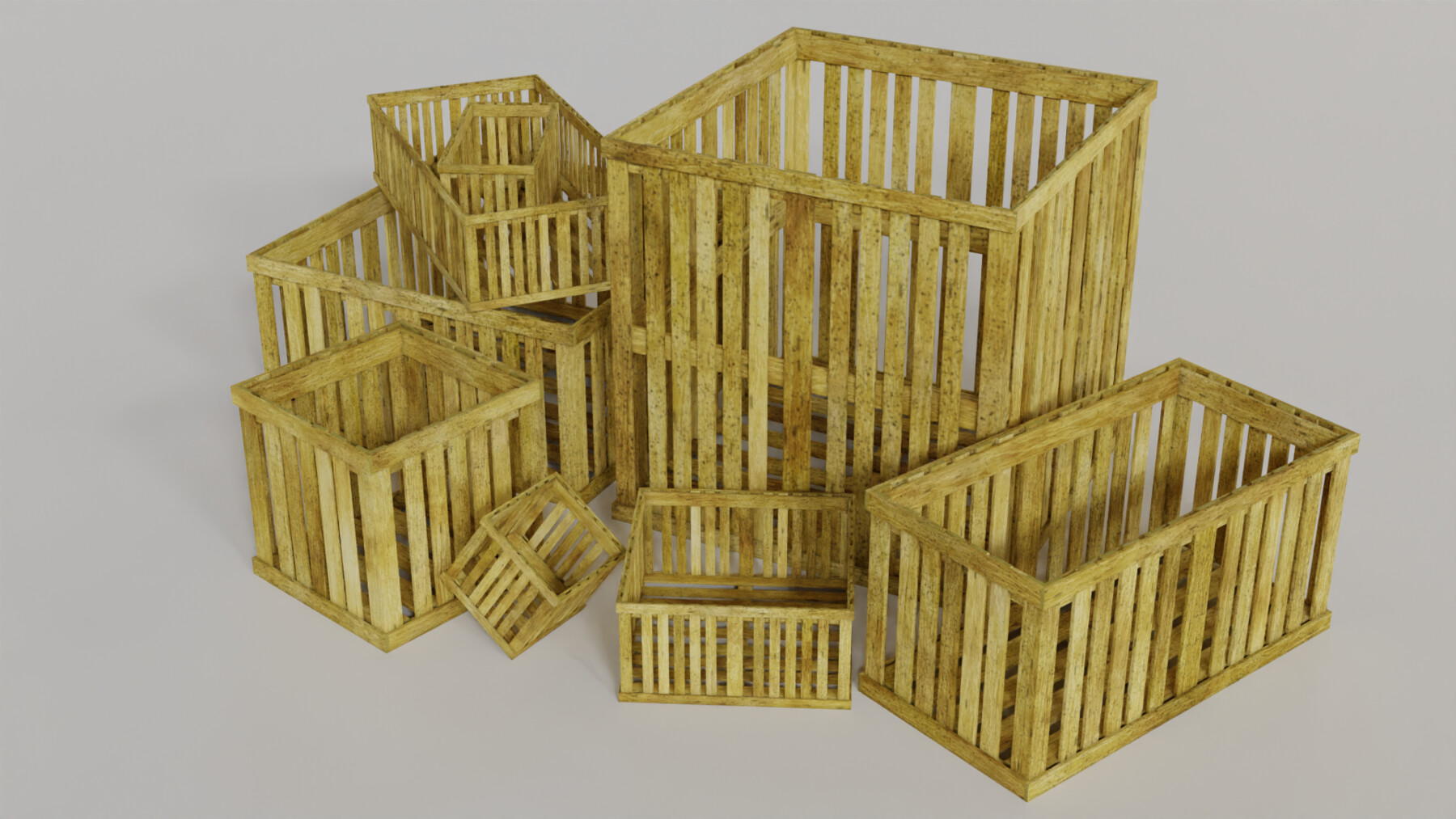 ArtStation - Crates Pack | Game Assets