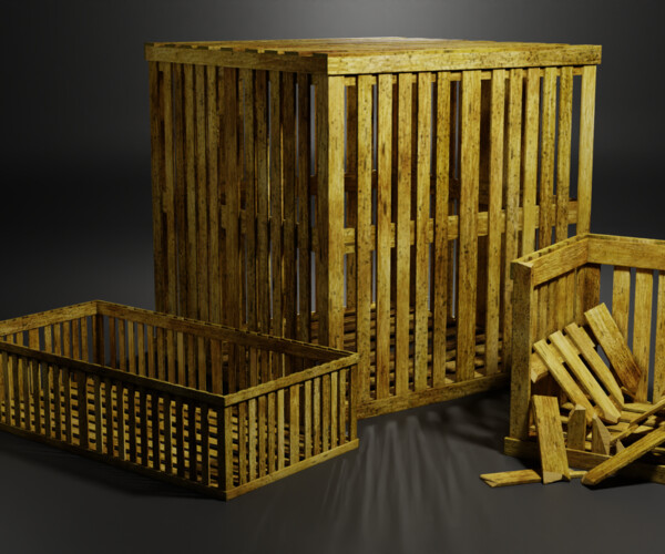 ArtStation - Crates Pack | Game Assets