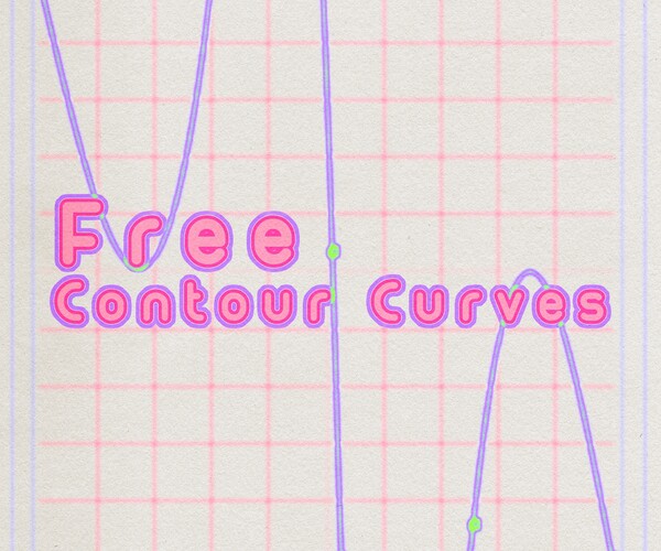 ArtStation - 30 Free Contour Curves for Photoshop | Brushes
