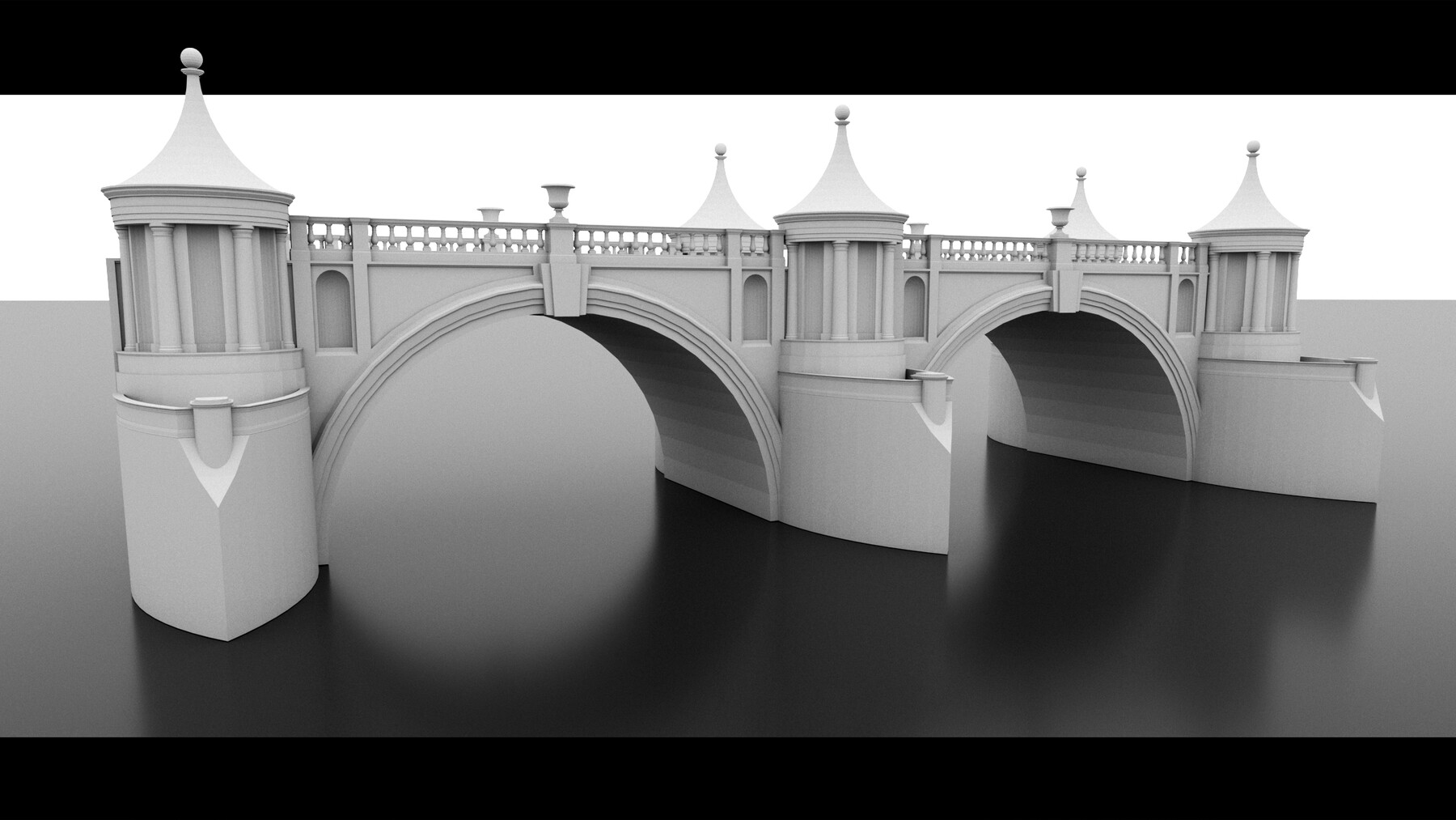 ArtStation - Old Bridge- 3d Model | Resources