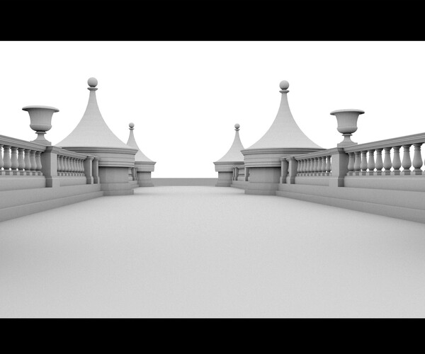 ArtStation - Old Bridge- 3d Model | Resources