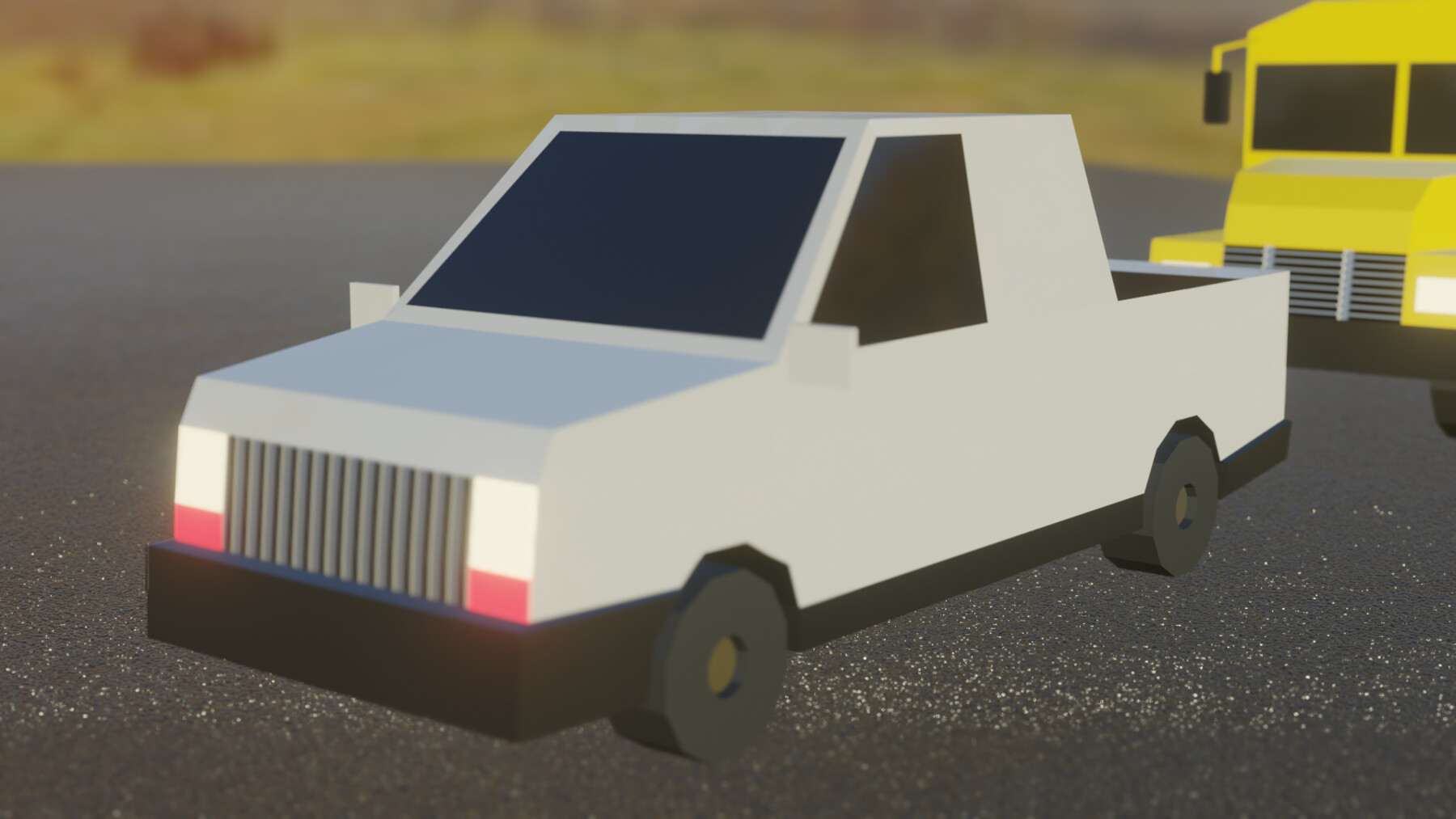 ArtStation - collection of low poly vehicles (stylized) | Game Assets