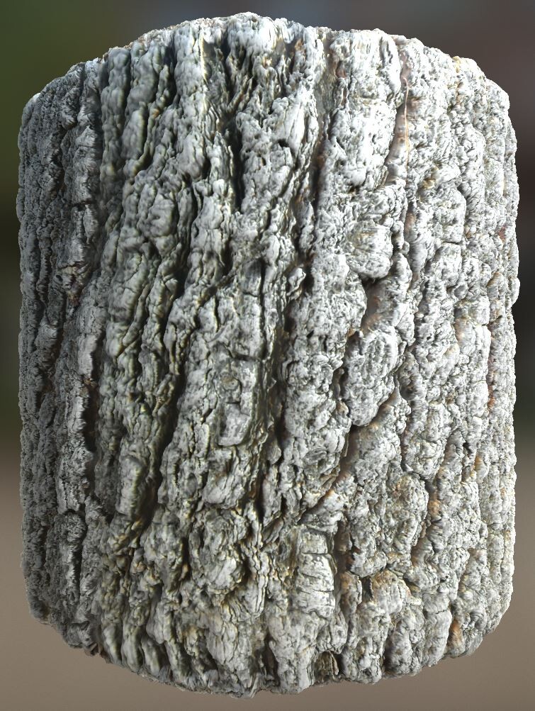 ArtStation - 10 Tree Bark Material (.sbsar file + 4k PBR Textures) | Game Assets