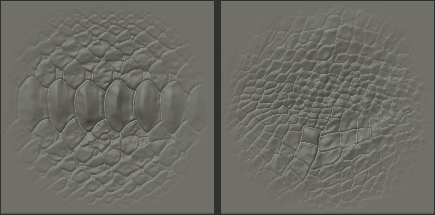 ArtStation - Reptile Scales / Skin Alphas V1 (17 Alphas) (Hand Sculpted ...