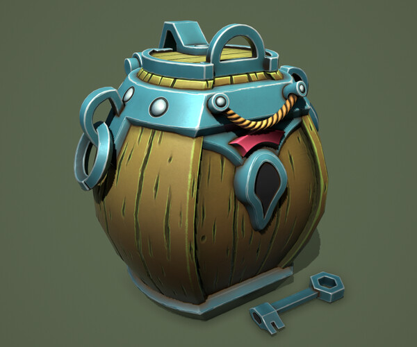 ArtStation - Barrel Chest | Game Assets