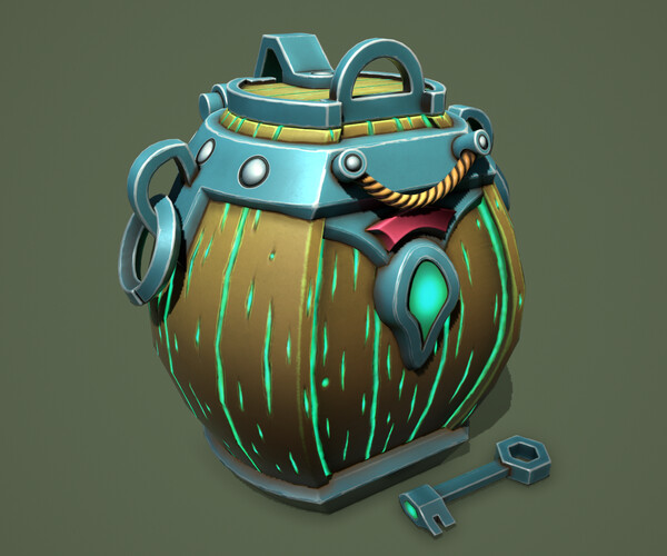 ArtStation - Barrel Chest | Game Assets