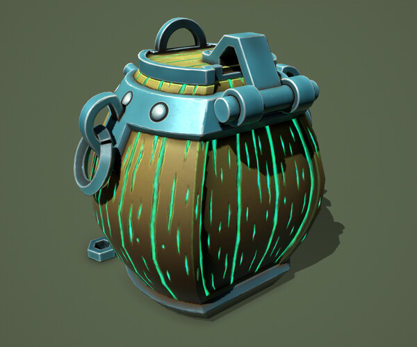 ArtStation - Barrel Chest | Game Assets