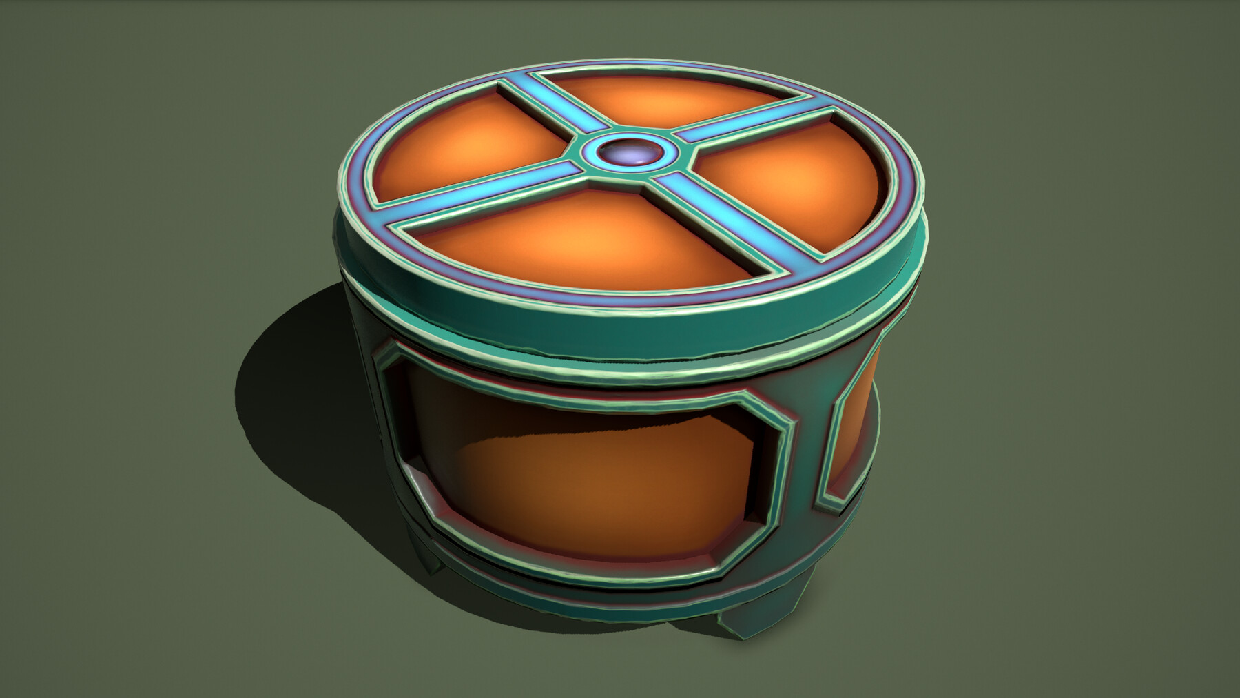 ArtStation - Cylinder lootbox | Game Assets