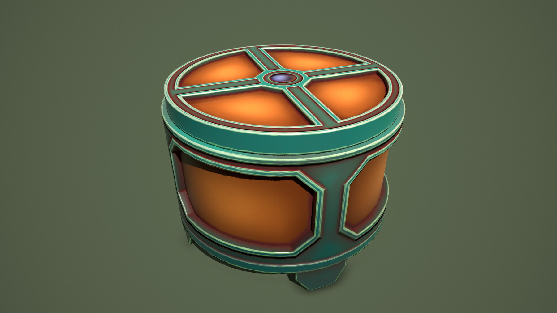 ArtStation - Cylinder lootbox | Game Assets