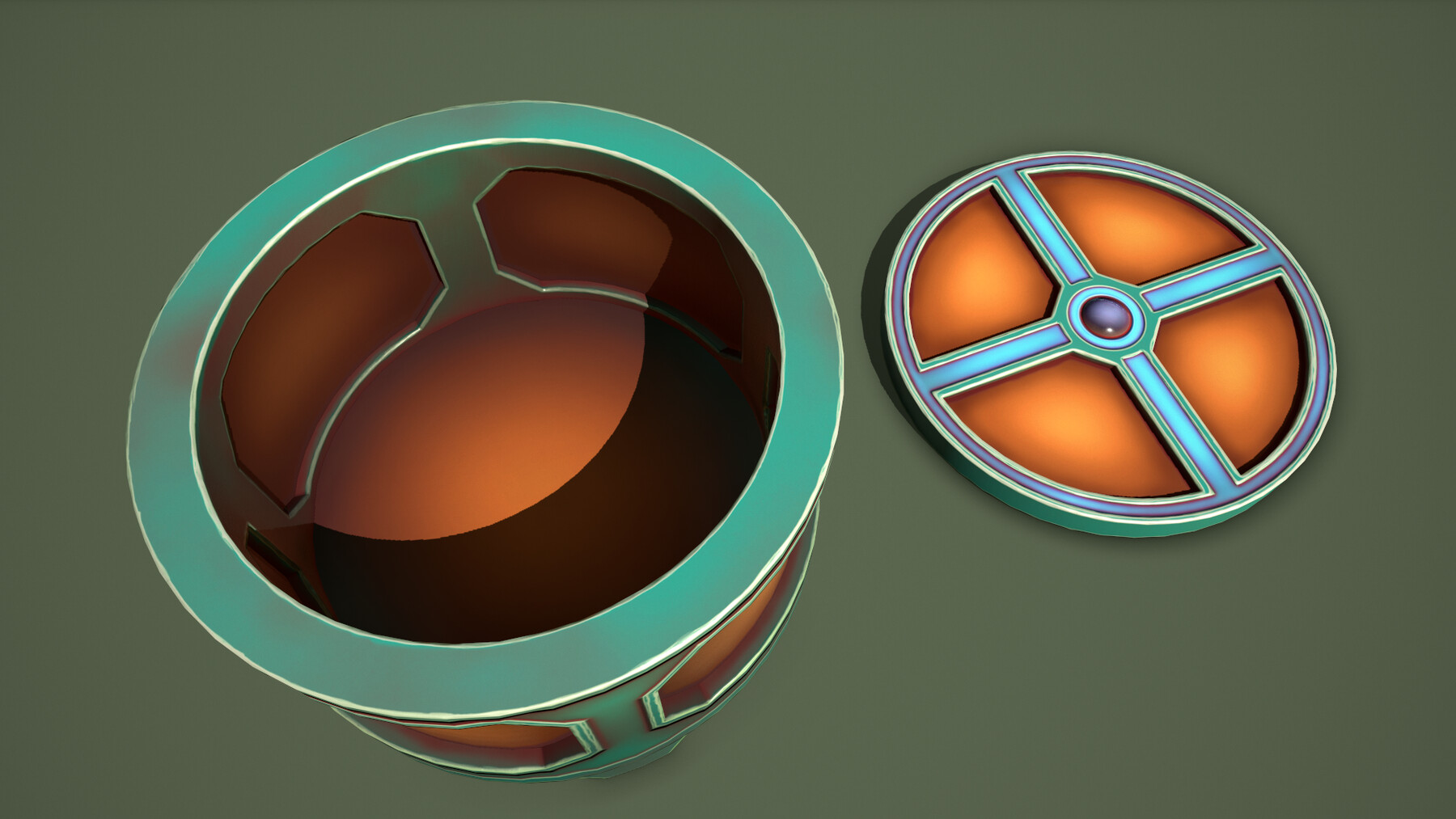 ArtStation - Cylinder lootbox | Game Assets