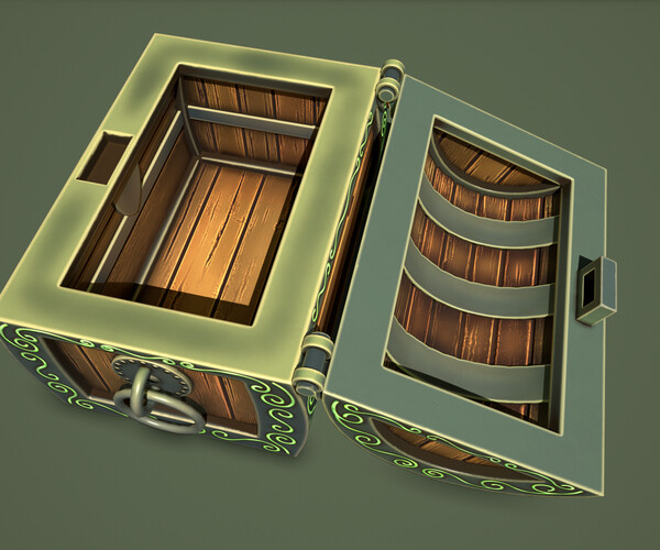 ArtStation - Magic chest 2 | Game Assets