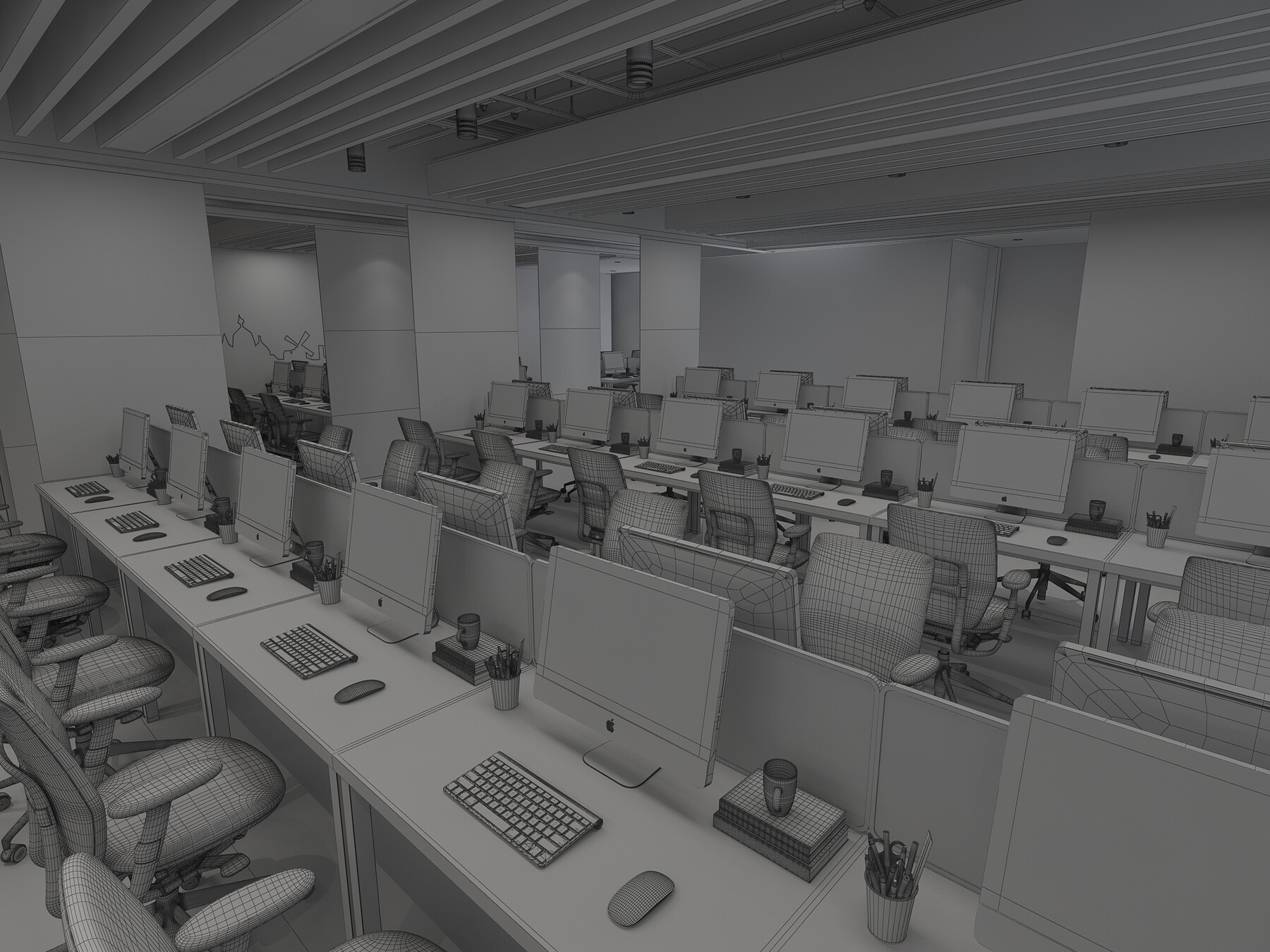 ArtStation - Administration Offices - 2020 - 03 | Resources
