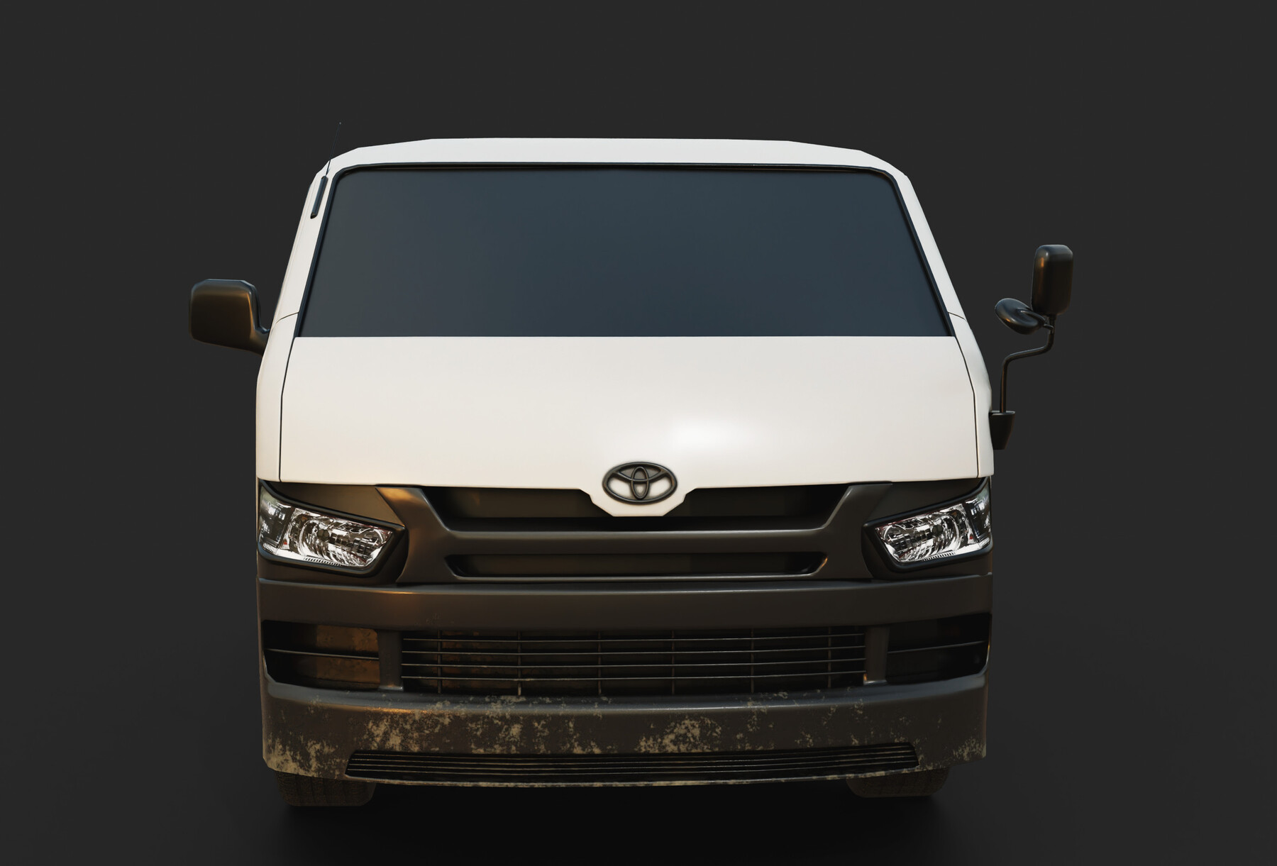 ArtStation - Van car 3d model | Game Assets