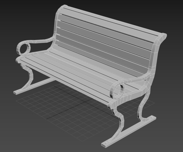 ArtStation - Bench | Game Assets