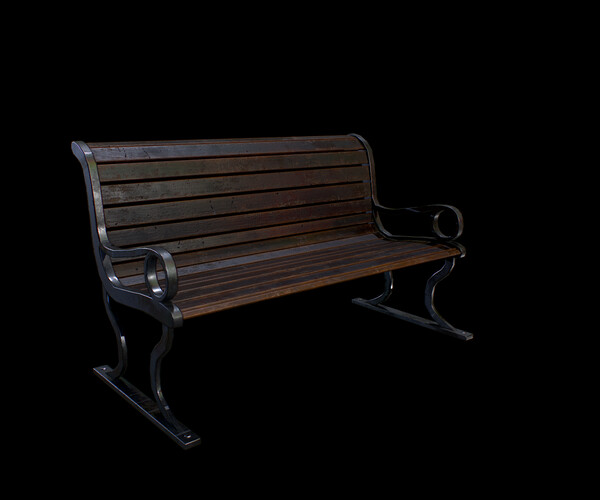 ArtStation - Bench | Game Assets
