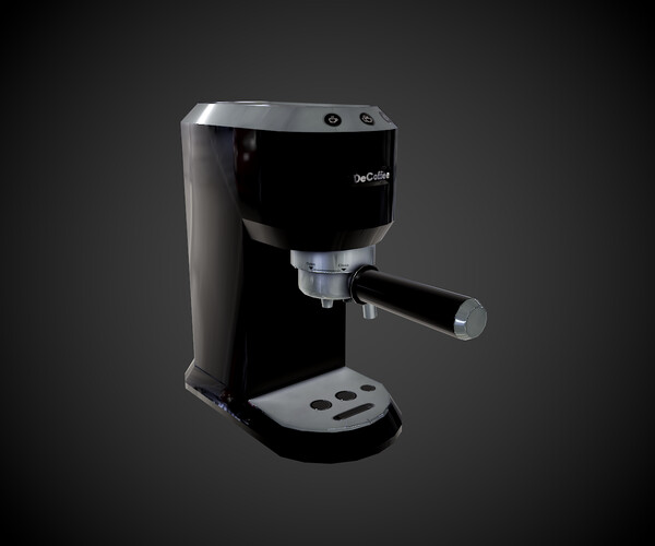 ArtStation - Coffee Machine | Game Assets
