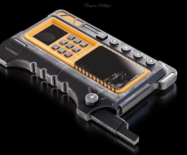 ArtStation - Sci-Fi Controller V7 | Game Assets