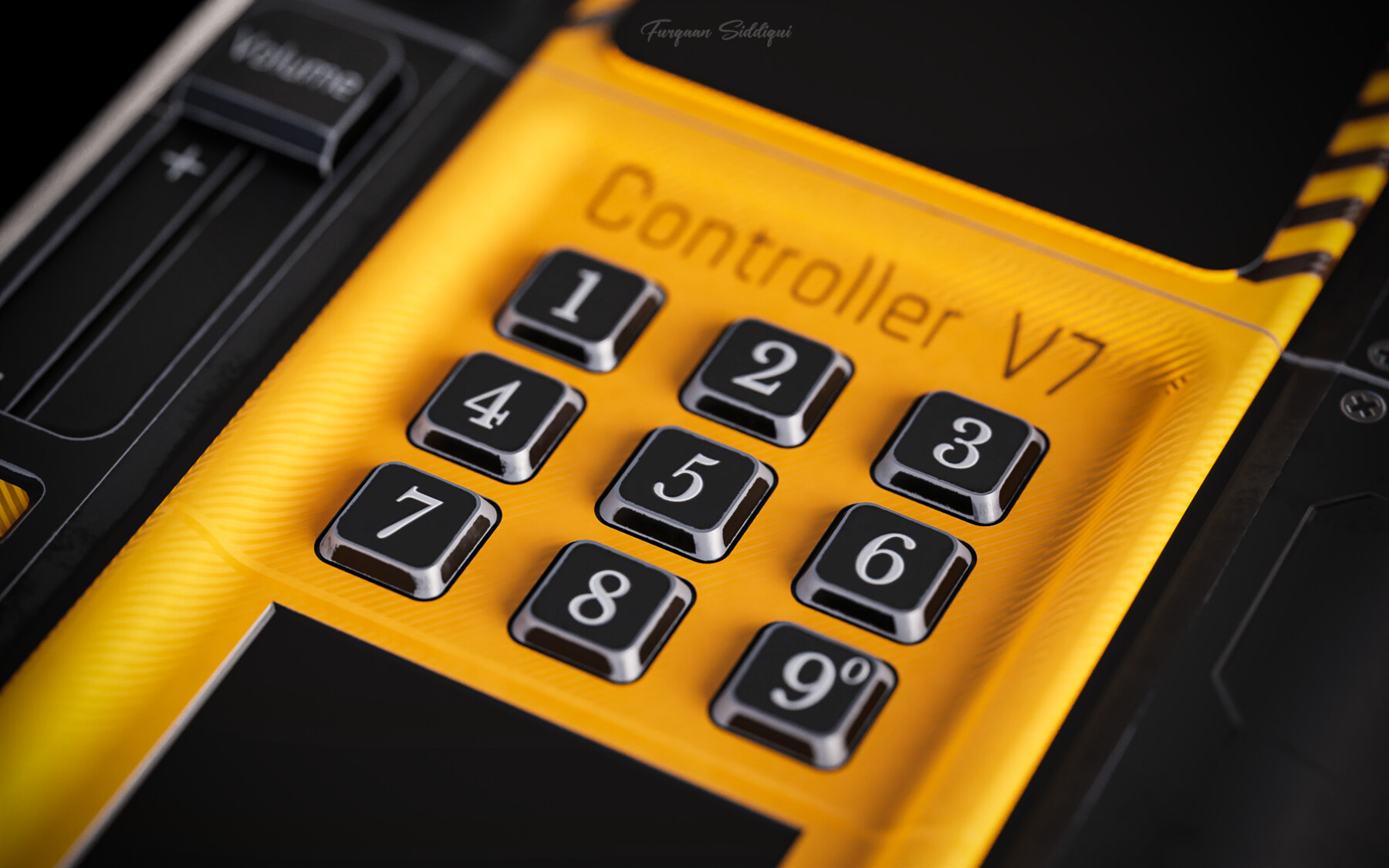 ArtStation - Sci-Fi Controller V7 | Game Assets