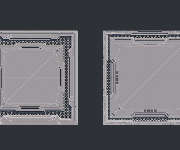ArtStation - Sci-Fi Kit Free 03 (Architecture Panels ) | Resources