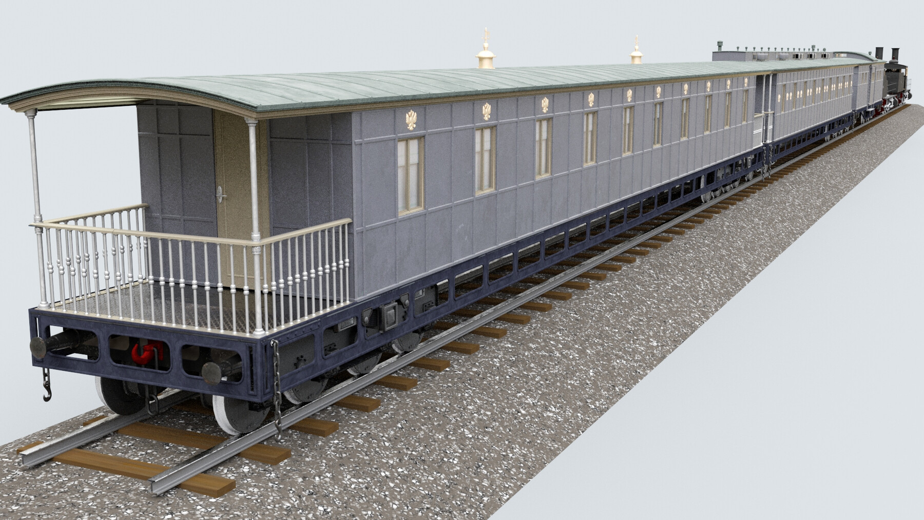 ArtStation - Steam locomotive type 030 series Gv | Resources