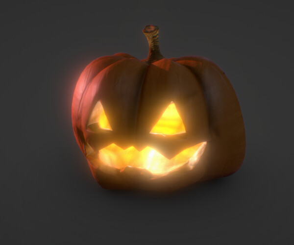 ArtStation - Pumpkin Variety Pack and Jackolantern Bundle | Game Assets