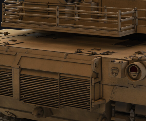 ArtStation - M1A2 Abrams SEPv2 | Resources