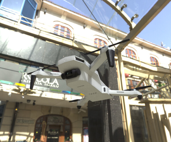 ArtStation - Drone Quadcopter | Game Assets