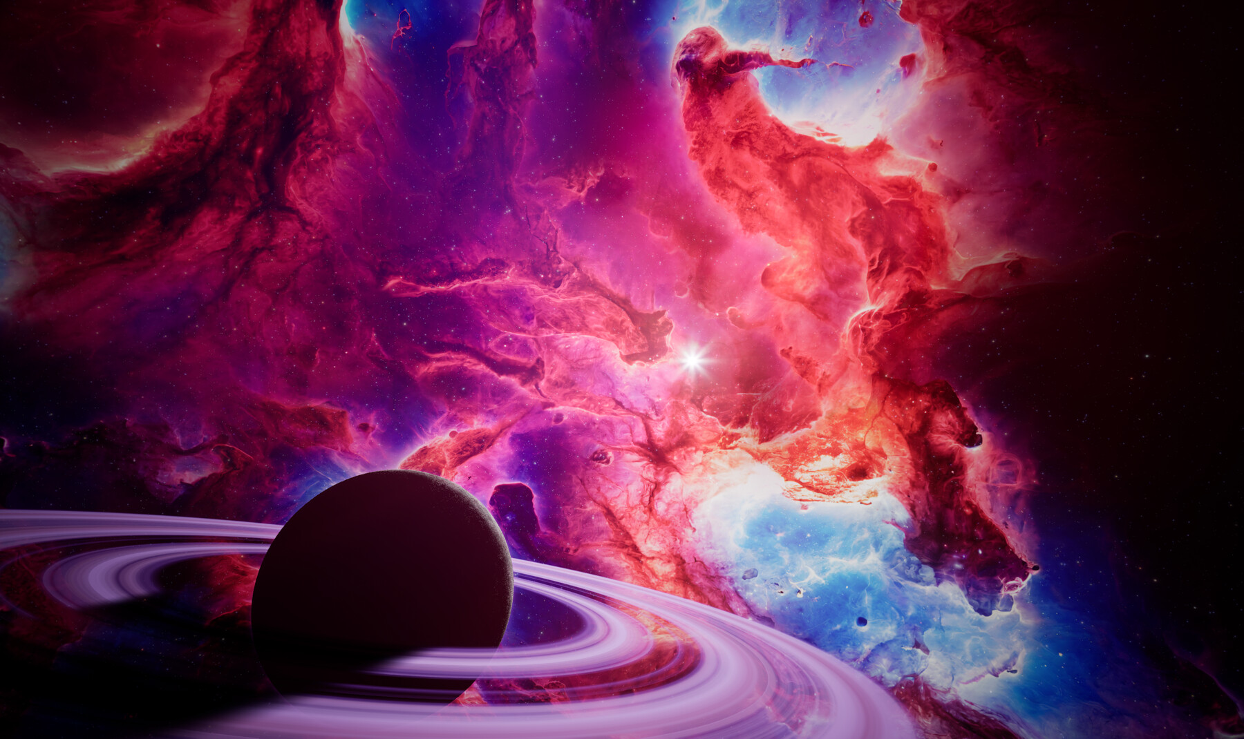 Artstation Animated Nebula Skyboxes Volume 2 Unreal Engine Project Included Blackhole