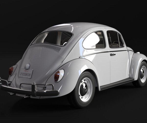 ArtStation - VW Classic Beetle | Game Assets