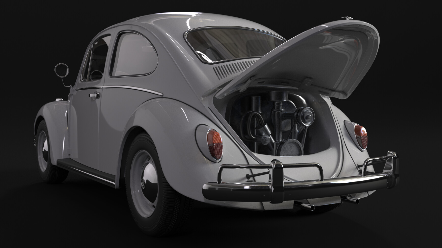 ArtStation - VW Classic Beetle | Game Assets