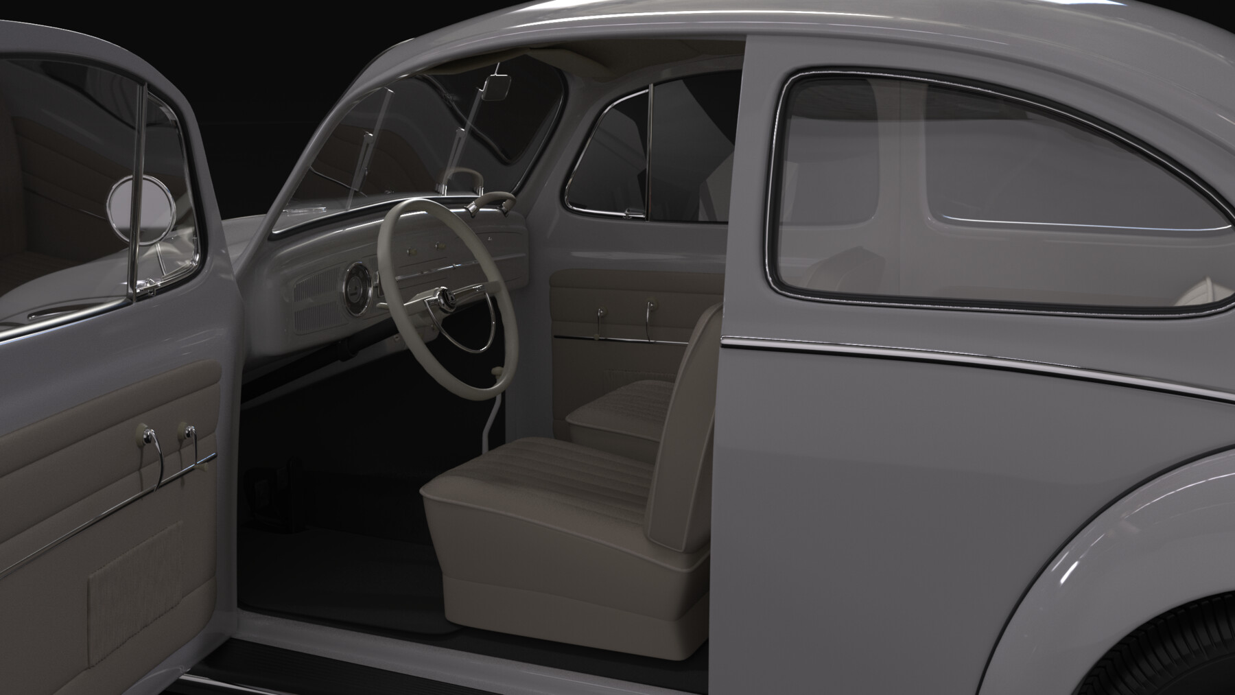 ArtStation - VW Classic Beetle | Game Assets