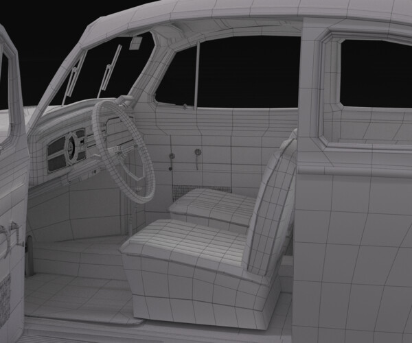 ArtStation - VW Classic Beetle | Game Assets