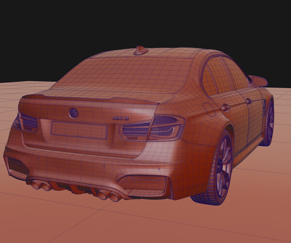 ArtStation - BMW M3 Sub D Model | Resources