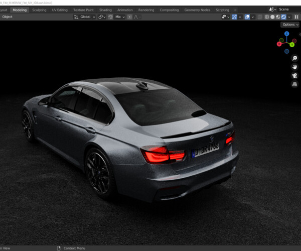 ArtStation - BMW M3 Sub D Model | Resources