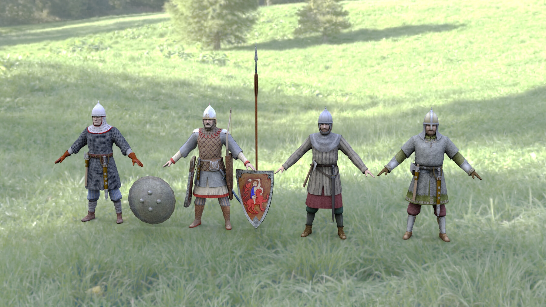 ArtStation - Warrior Russian | Resources