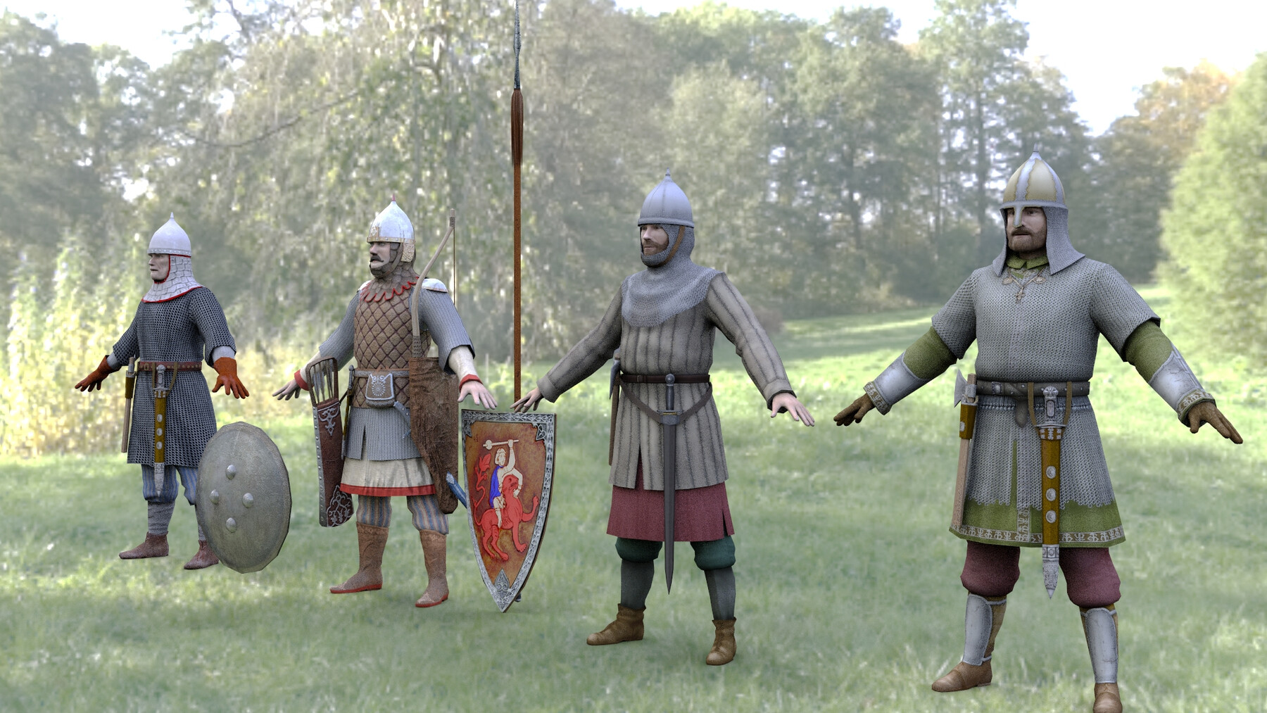 ArtStation - Warrior Russian | Resources