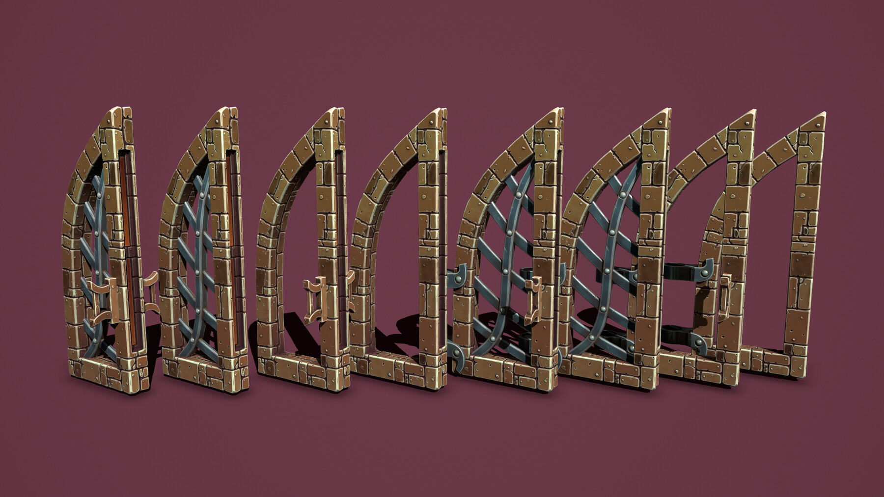 ArtStation - Fantasy entrance | Game Assets