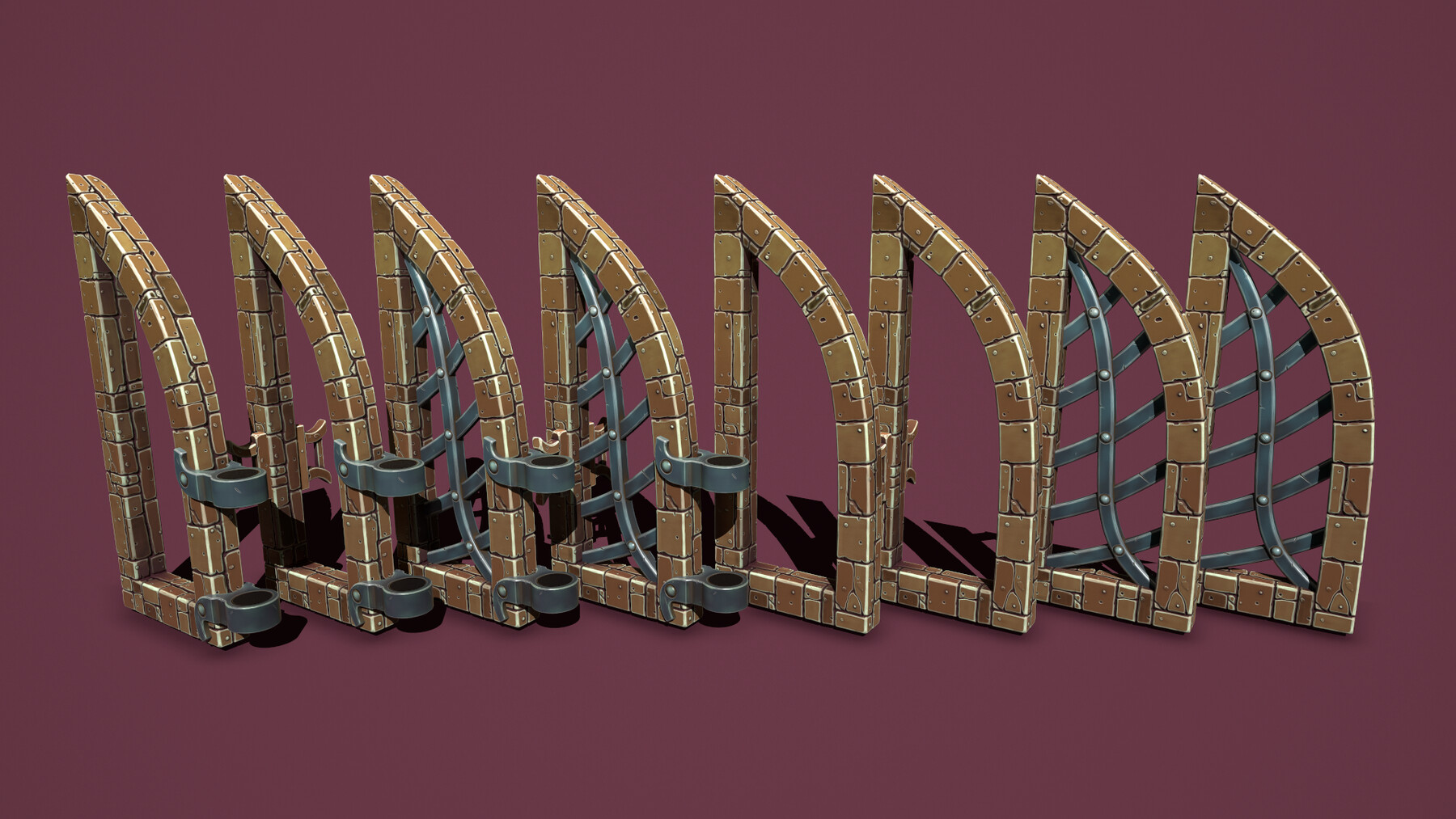 ArtStation - Fantasy entrance | Game Assets